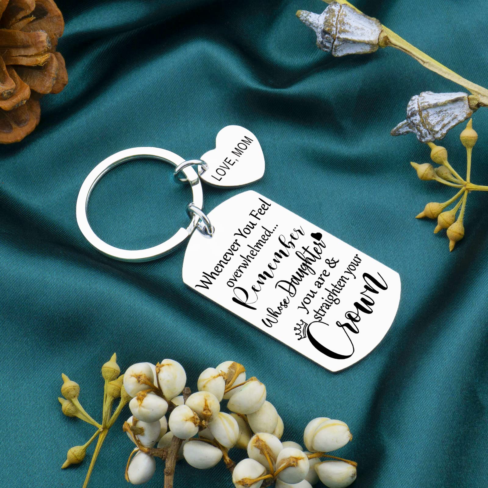 WXCATIM Mothers Day Gifts For Daughter Daughter Gift From Mom Inspirational keychian Gifts For Daughter Teen Girls From Mom Gifts For Women Birthday Christmas gift 2024 Accessories