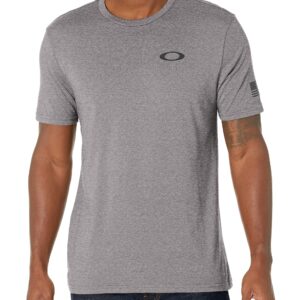 Oakley SI Strong Tee, Athletic Heather Grey, Medium