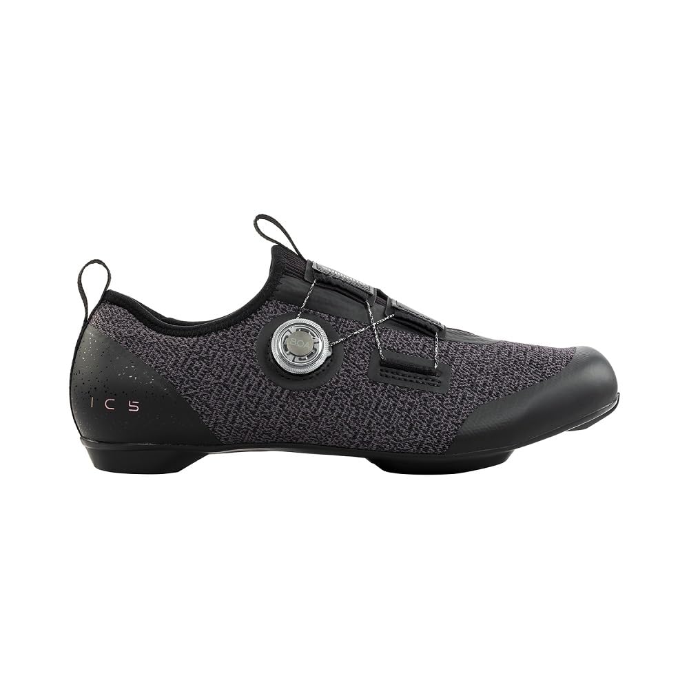 SHIMANO SH-IC501 High-Performance Cycling Shoe, Black, 12.5-13 Women / 10-10.5 Men