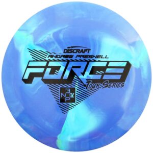 discraft limited edition 2022 tour series andrew presnell swirl esp force distance driver golf disc - 170-172g - colors will vary