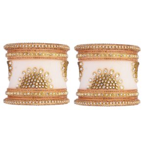 efulgenz traditional indian wedding bangles cz crystal bridal bracelet bangle set for women (pcs)