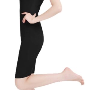 Lifup Women's Spandex Sleeveless Bodysuit Unitard Costume Zip Back black XL