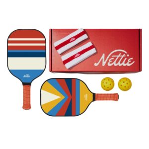 Nettie Double Pack Pickleball Paddle Bundle