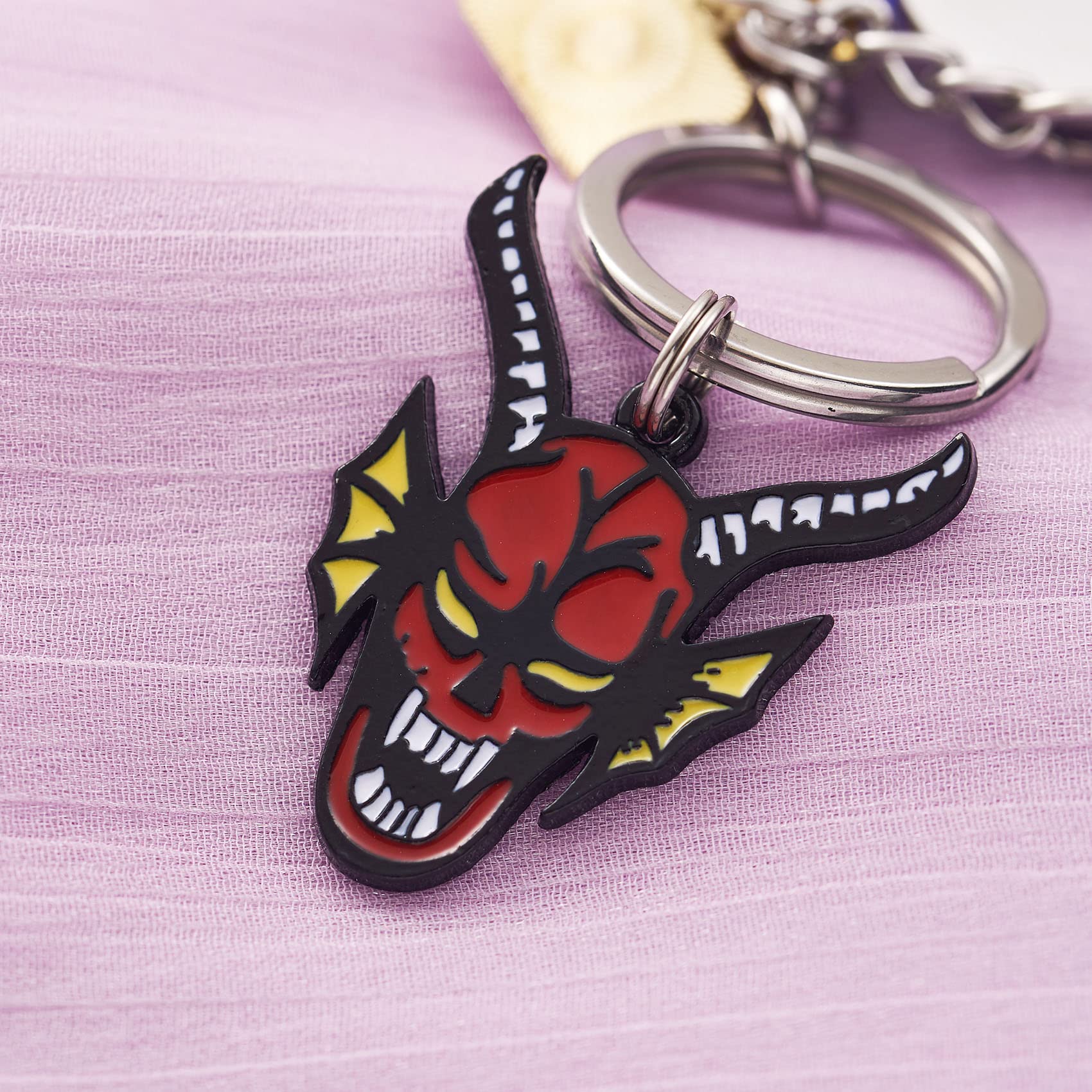 Strange Merchandise Keychain TV Show Friendship Gifts Hellfire Club Keychains Merch Halloween Collection Gift