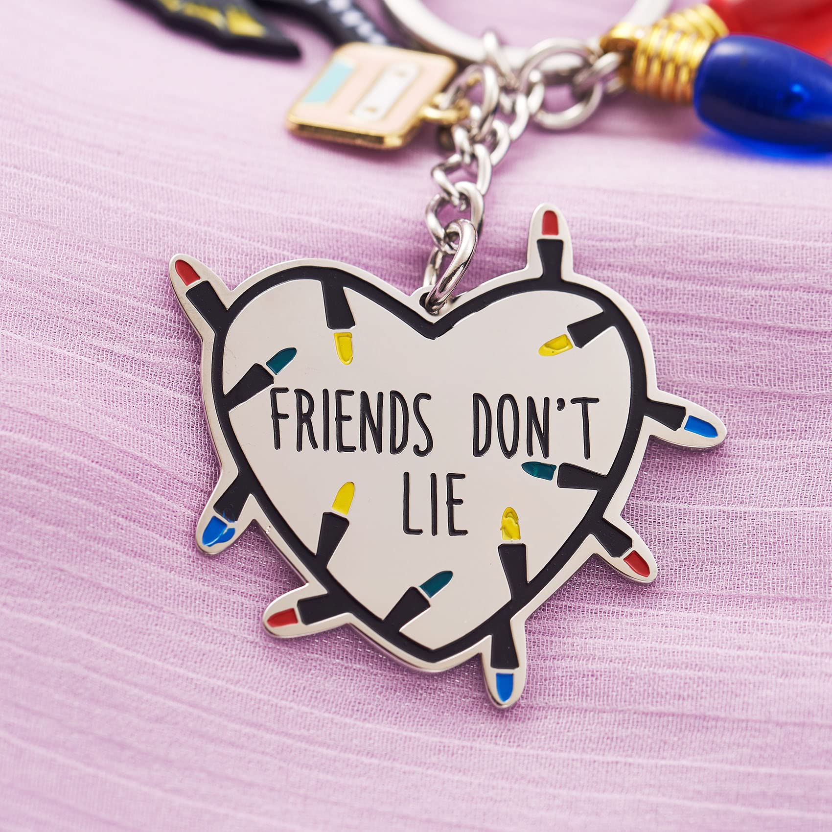 Strange Merchandise Keychain TV Show Friendship Gifts Hellfire Club Keychains Merch Halloween Collection Gift