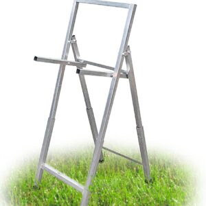 Meuiosd Archery Target Stand ，Folded Archery Target Stand for Grass Target & Point Bag Archery Target