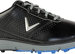 Callaway Men's Balboa Sport Golf Shoe, Black/Grey, 9.5