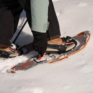 Expedition SNØ Series Snowshoe Kit for Mountaineering and Snow Hiking - Perfect for Men and Women (Spin Binding, Size 825)