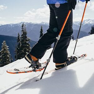 Expedition SNØ Series Snowshoe Kit for Mountaineering and Snow Hiking - Perfect for Men and Women (Spin Binding, Size 825)