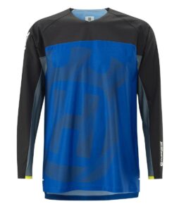 ktm pathfinder longsleeve jersey (medium) blue, black