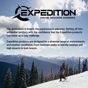 Expedition SNØ Series Snowshoe Kit for Mountaineering and Snow Hiking - Perfect for Men and Women (Spin Binding, Size 825)