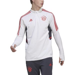 adidas men's fc bayern 22/23 condivo training top (white, medium)