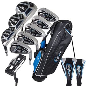 bullet golf .444 complete set with bag blue uniflex