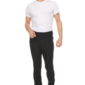 Mens Thermal Long John Pants - Thermal Bottom Base Layer for Tshirts & Jackets - Lightweight Thermal Underwear Mens - 3 Pack