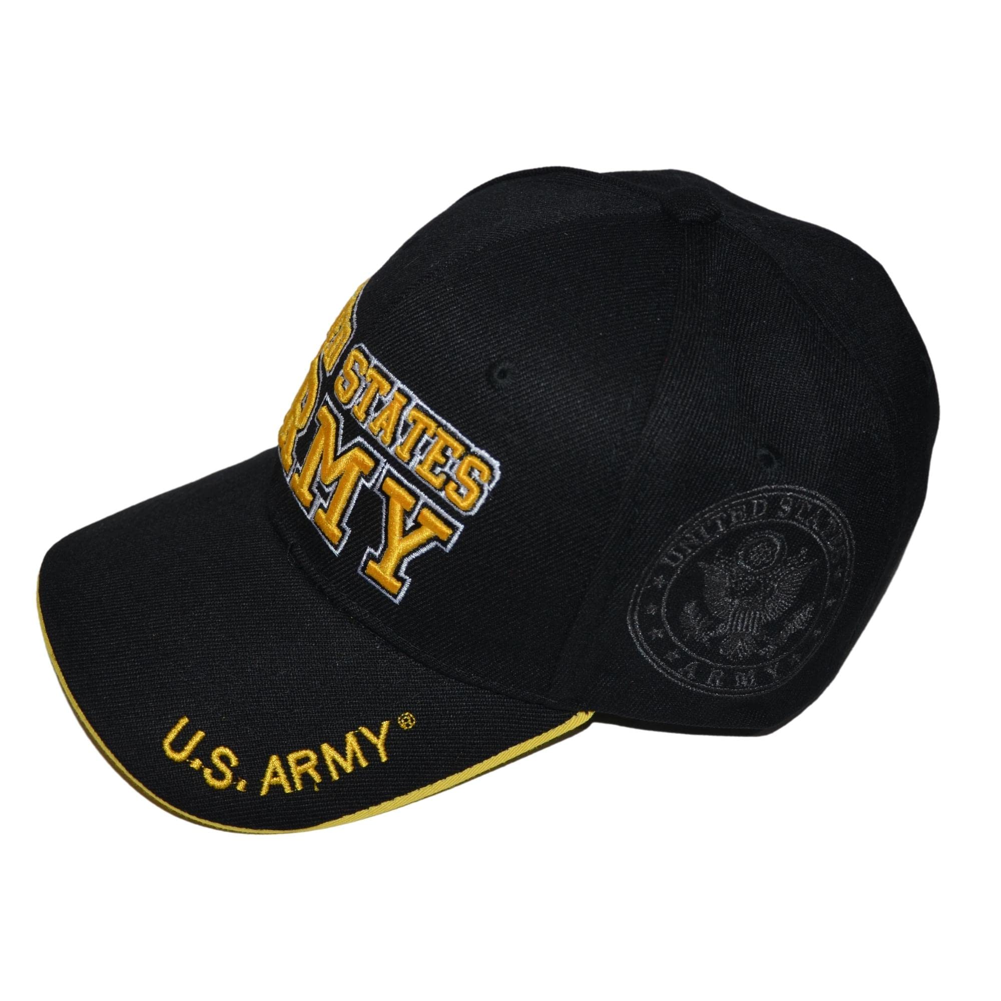 US Army Hat Official Licensed Military Cap, Embroidered Army Military Baseball Cap for Men and Women, One Size