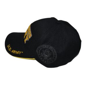 US Army Hat Official Licensed Military Cap, Embroidered Army Military Baseball Cap for Men and Women, One Size