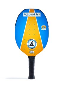 prokennex ovation spin - pickleball paddle with graphite inlay and textured surface - comfort pro grip - usapa approved