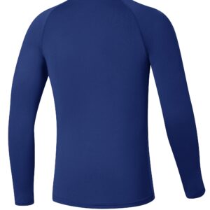 Willit Boys' Compression Shirts Youth Long Sleeve Football Undershirts Kids Baseball Quick Dry Baselayer Brilliant Blue XS