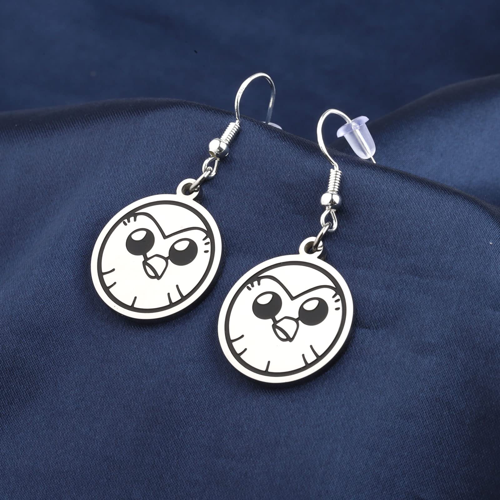 Owl House Fan Gift Hooty Keychain I Will Be Haunted by My Actions Forever (Earrings)