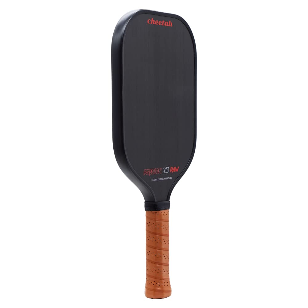 Cheetah Predion E16 Raw Carbon Fiber Pickleball Paddle