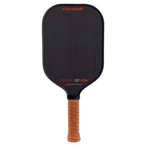 Cheetah Predion E16 Raw Carbon Fiber Pickleball Paddle