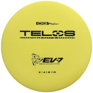 ev-7 og medium telos putter golf disc - 170-175g - colors will vary