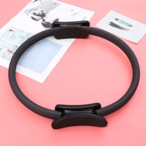 BESPORTBLE 1pc Yoga Resistance Workout Bundle Ring Pilates Stability Circle Hone Black Assistant Circles Toning Xcm Balance Accessories Portable Thighs Training Home High Full for Exercise