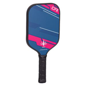 Strokovni CFX Premium Pickleball Paddle | STK Carbon Fiber | Elongated Handle | 16mm Thickness | USAPA Compliant | LITE Weight 8.1 Oz