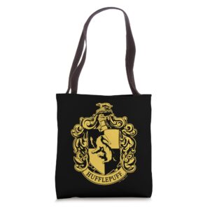 harry potter hufflepuff simple house crest tote bag