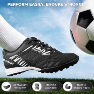 Vizari Valencia Turf Soccer Shoes for Men | Premium Comfort and Performance in Mens Soccer Turf Shoes | Indoor/Oudoor Turf Shoes for Men Offering Comfort and Style