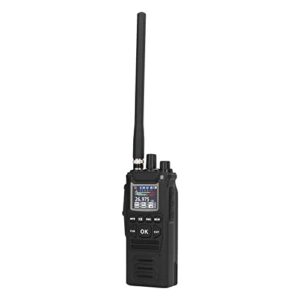 handheld cb transceiver, low noise marine two way radios low power consumption ip67 waterproof strong signal reception rugged for boat us plug