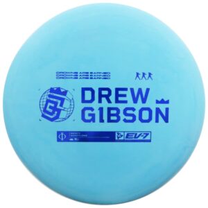 ev-7 limited edition 2021 tour series drew gibson og medium phi putter golf disc - 170-175g - colors will vary