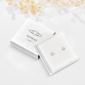 Pearl Stud Earrings for Women Sterling Silver Pearl Studs Pearl Earrings Studs Pearl Stud Earrings Jewelry Gift for Women