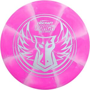 discraft limited edition brodie smith bro-d swirl rubber blend roach putter golf disc - 170-172g - color will vary