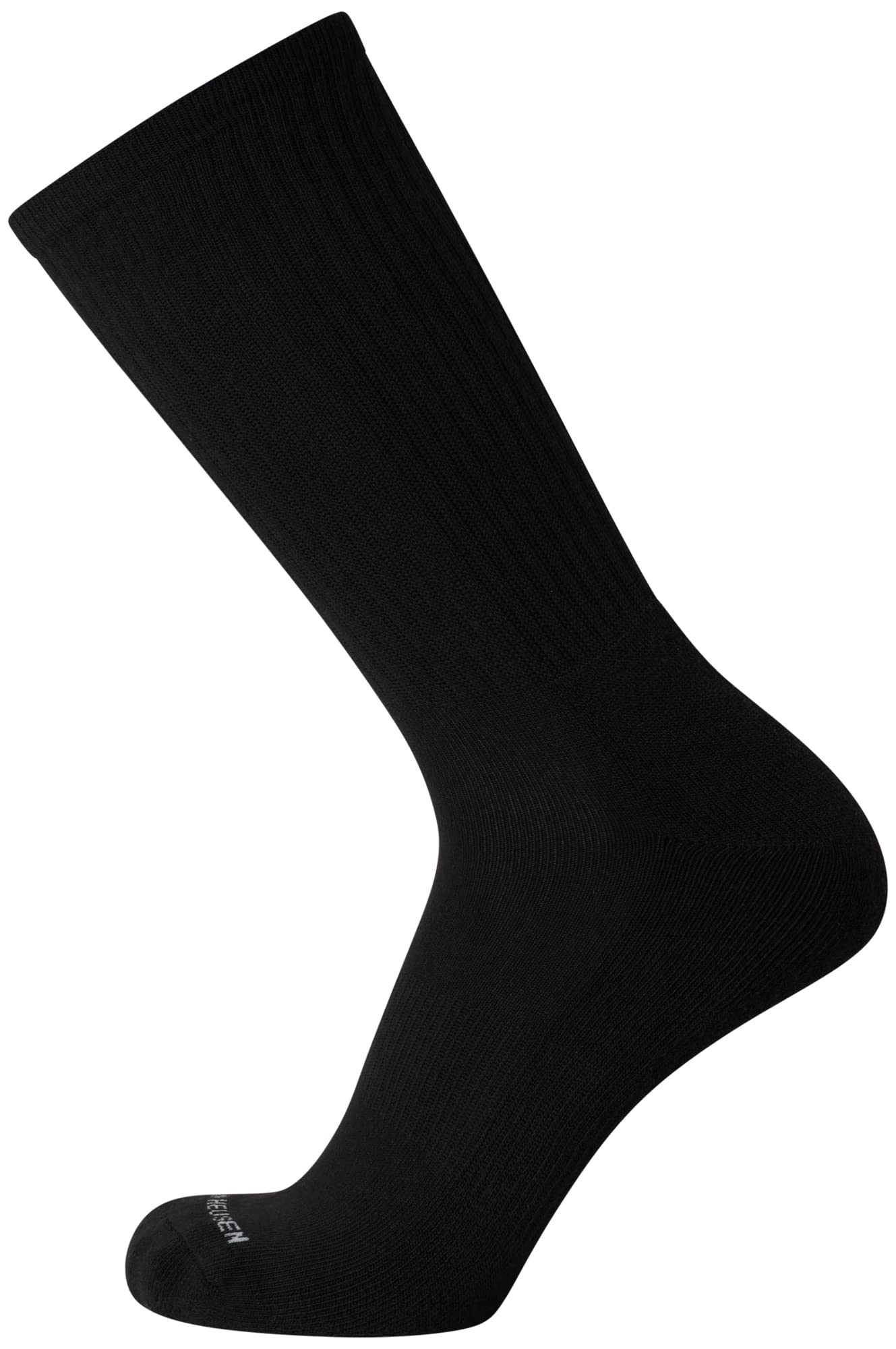 Van Heusen Men's Crew Socks - 10 Pack Performance Stretch Cushioned Crew Socks - Breathable Athletic Socks for Men (6-12.5), Size 6-12.5, Black