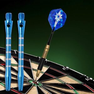 besportble throwing toy darts replacement dart aluminium dart shaft dart shafts for steel tip flying toys practical aluminium alloy dart shafts dart accessories aluminum rod aluminum alloy