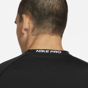 Nike Pro Dri-Fit Men's Slim Fit Long-Sleeve Top (Black, Large)