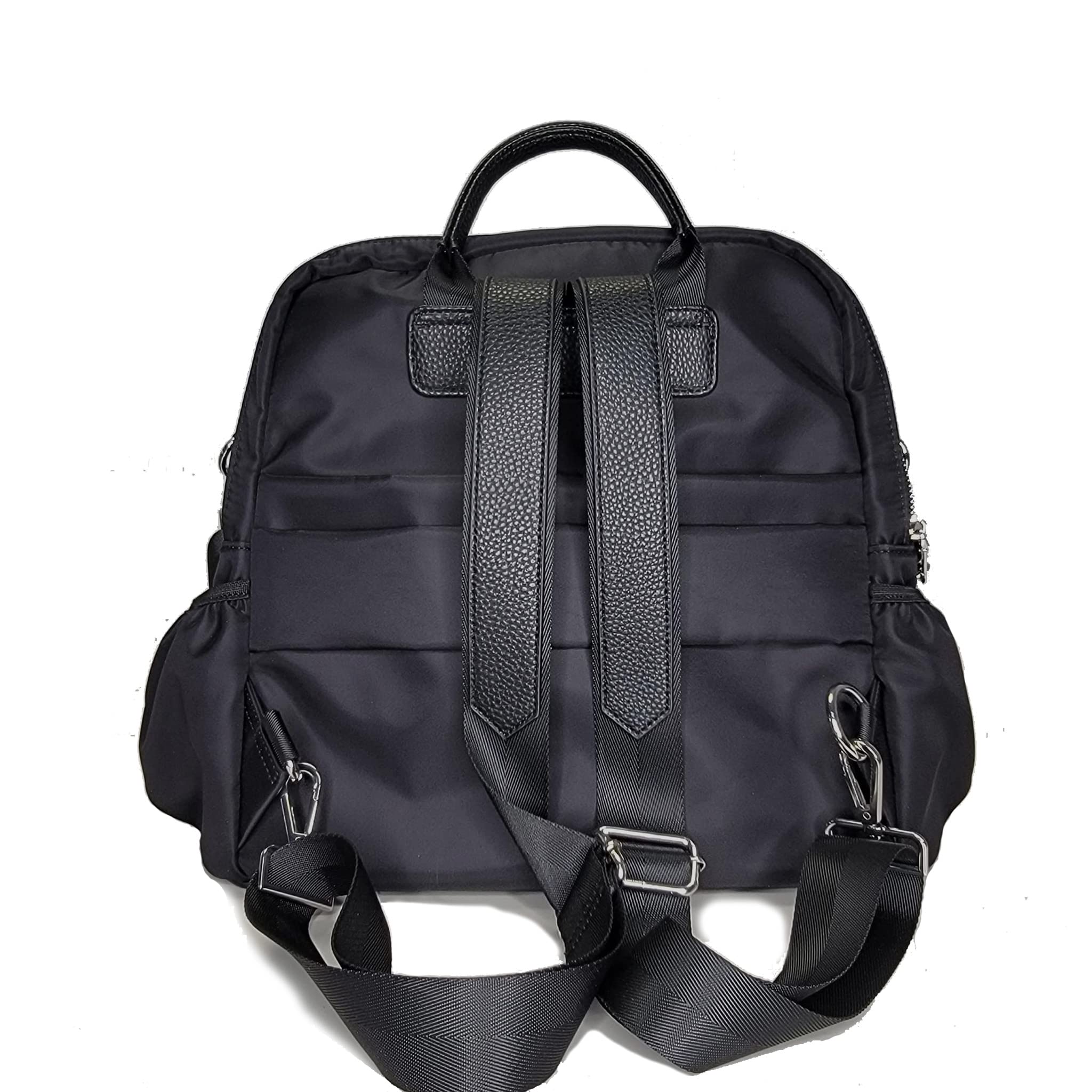 V-Style Convertible Backpack Purse (Double Black) Standart