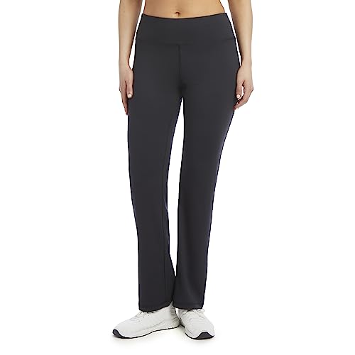 Jockey Women's Interlock Yoga Pant Deep Black