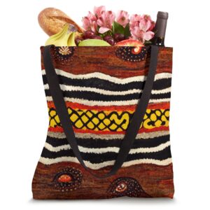 Aboriginal Art Australian Indigenous Painting Traditional Tote Bag