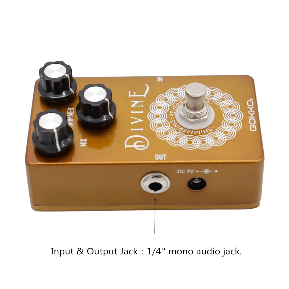 GOKKO GK-46 Reverb Pedals Divine Shimmering Reverberator