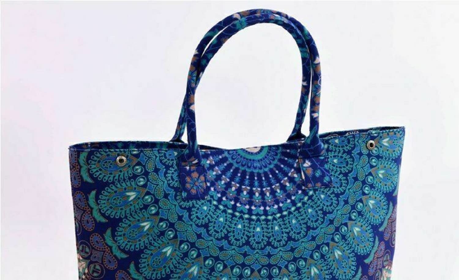 Indian Tapestry Women Handbags Mandala Shopping Shoulder Carry Bag Tote Purse