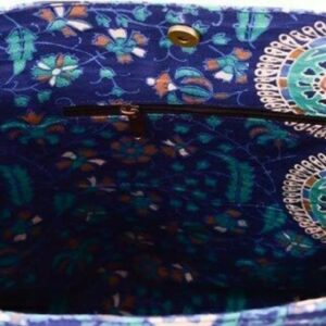 Indian Tapestry Women Handbags Mandala Shopping Shoulder Carry Bag Tote Purse