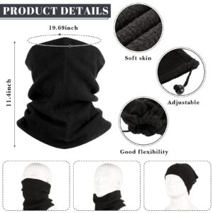 Kenning 48 Pcs Winter Beanie Hat Neck Warmer Gloves and Sock Set Unisex Bulk Knit Hats Neck Gaiter Warm Gift for Men Women