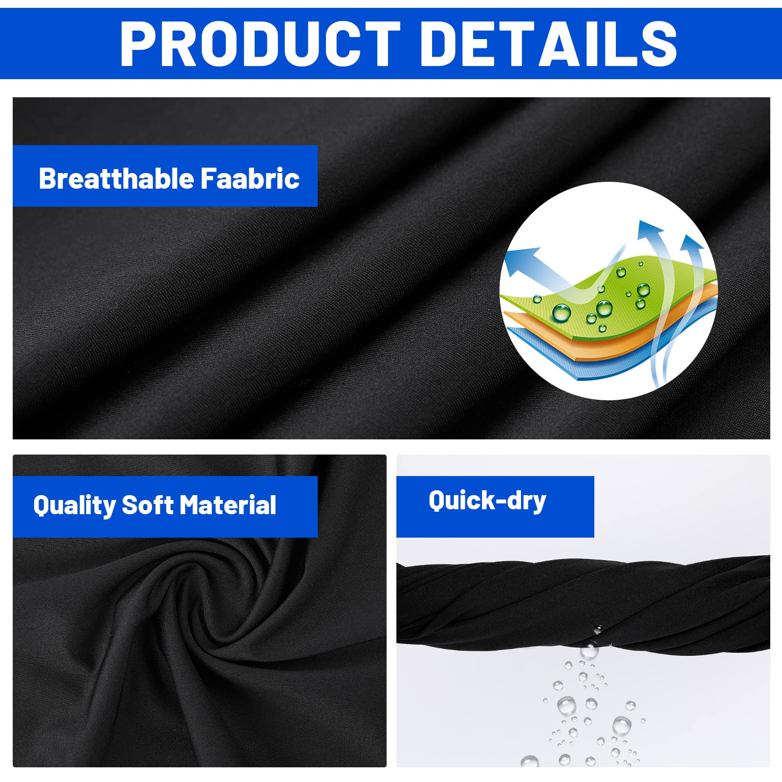 60 Pcs Neck Gaiters for Men Women UV Sun Protection Headwear Bandana Multi Use Face Scarf Reusable Black Scarf Mask for Sports Hiking Cycling