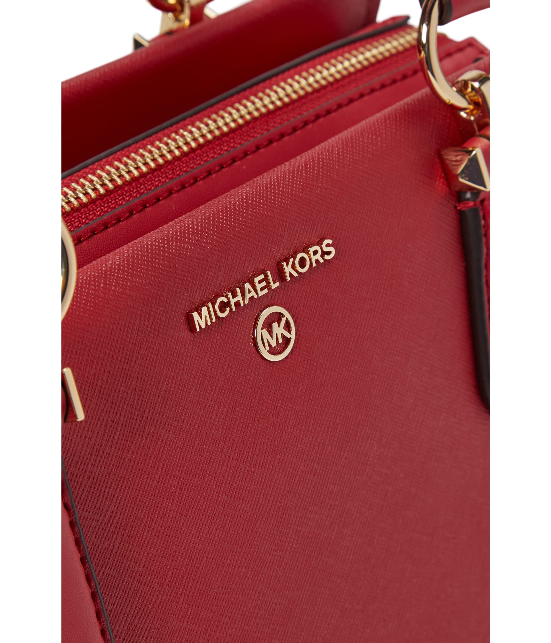 Michael Kors Marilyn Medium Satchel Crimson One Size