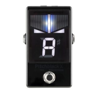 korg pitchblack x, 1/4" jack guitar pedal tuner (pbx)