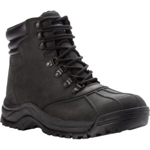 Propet Men's Blizzard Mid Lace Black 16 5E US