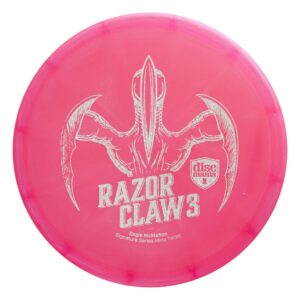 discmania eagle mcmahon meta tactic razor claw 3– utility disc, overstable and reliable disc golf disc 173-176g