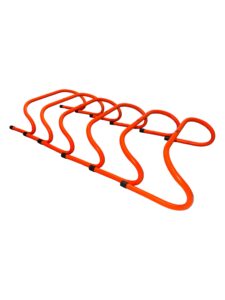 direct agility speed training agility hurdles for athletes - 6-pack - speed and agility training equipment for soccer basketball football hurdle training